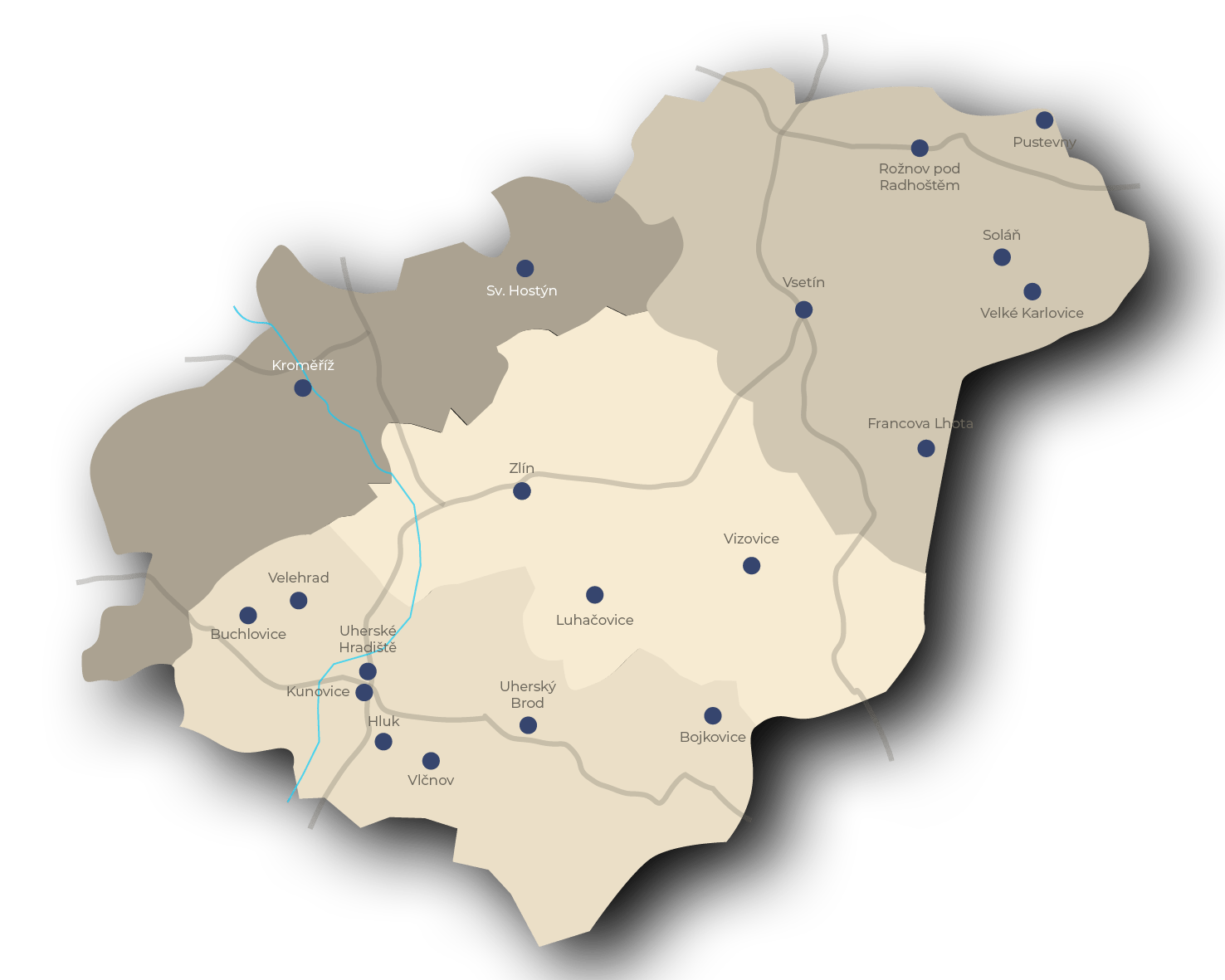 Regiony • vychodni-morava.cz